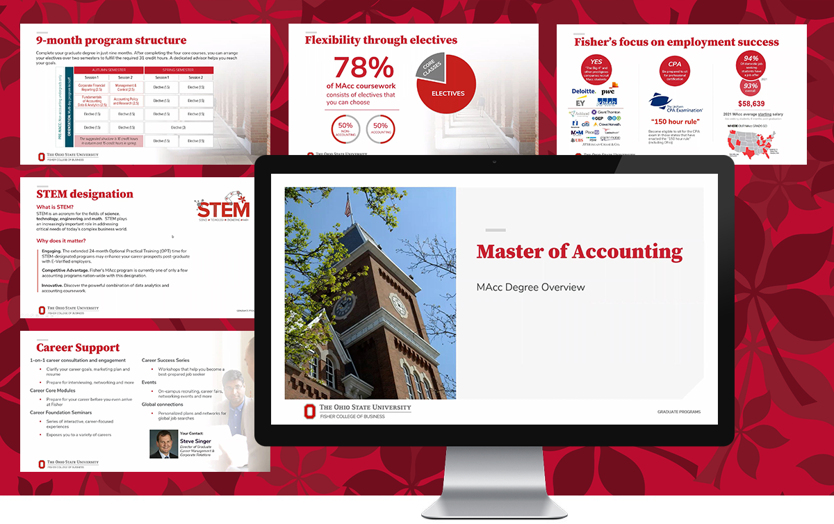 MAcc Overview Webinar | Fisher College of Business | Ohio State