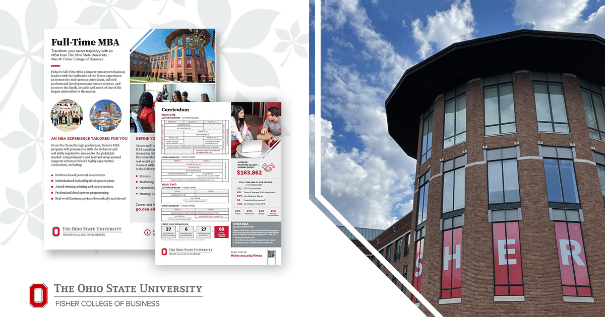 Full-Time MBA | Ohio State Fisher College of Business