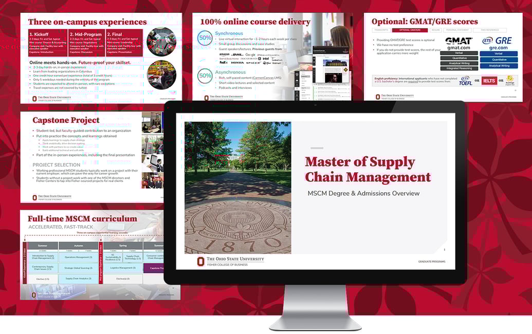 Master of Supply Chain Management (MSCM) | Program Overview